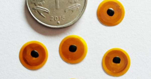 LINQS® Micro NFC Tag (Set of 4) | 144 Bytes NTAG213 chip | Readable ...