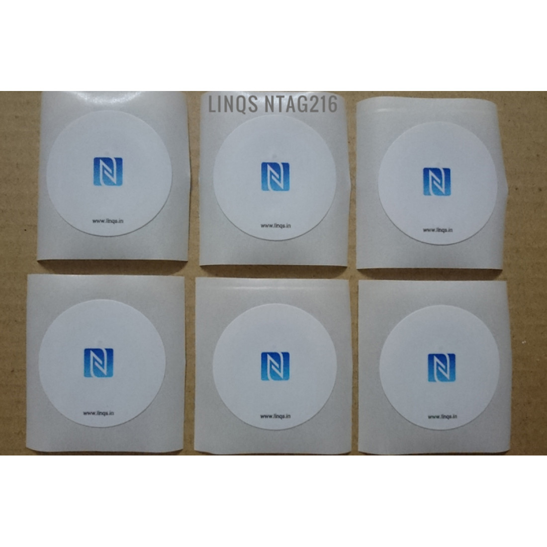 LINQS® - High Memory NTAG216 NFC Tag Stickers (Pack of 6) | Waterproof ...